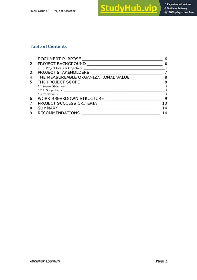 32541 Project Management Assignment 1.pdf | Business Operations | Business