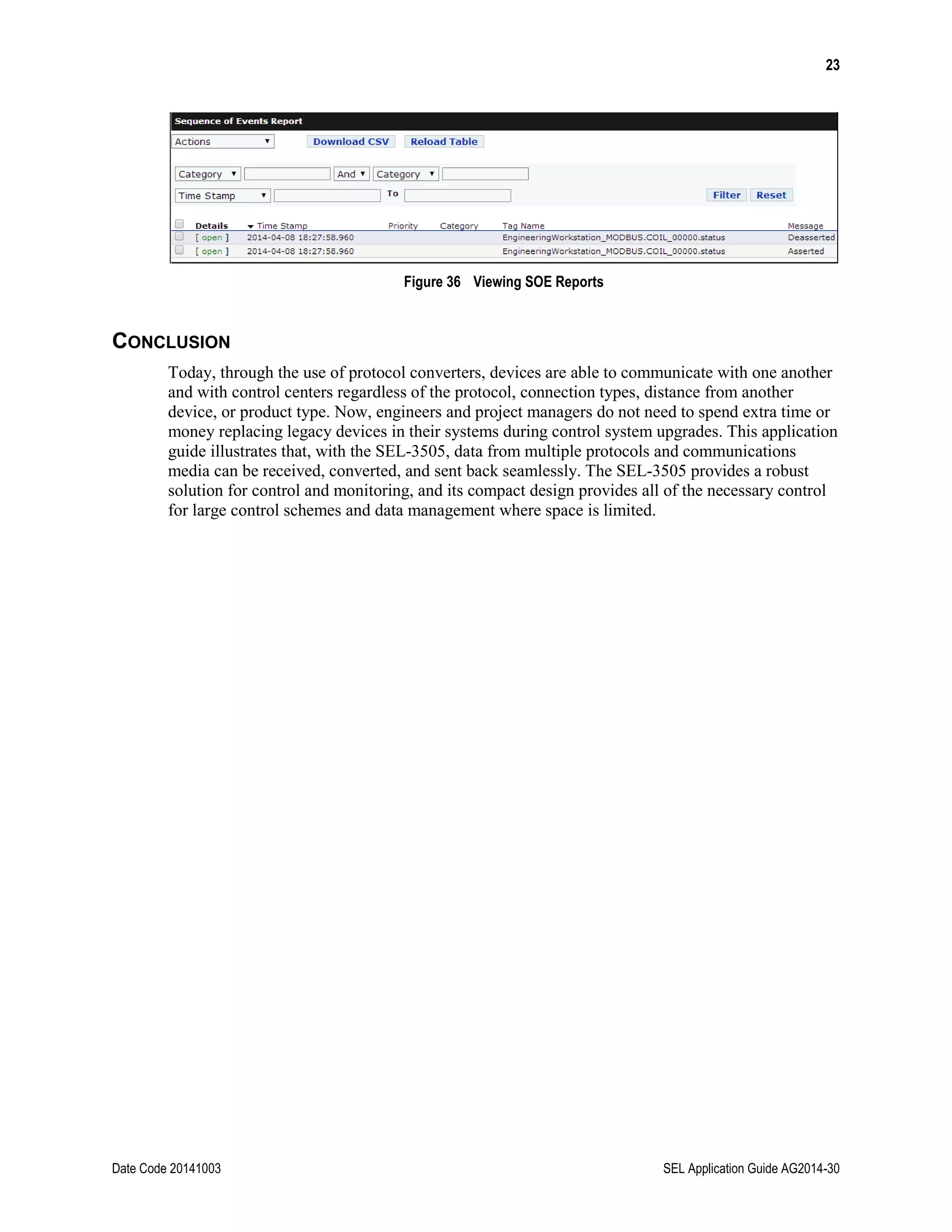 SEL Applicaiton Guide | PDF