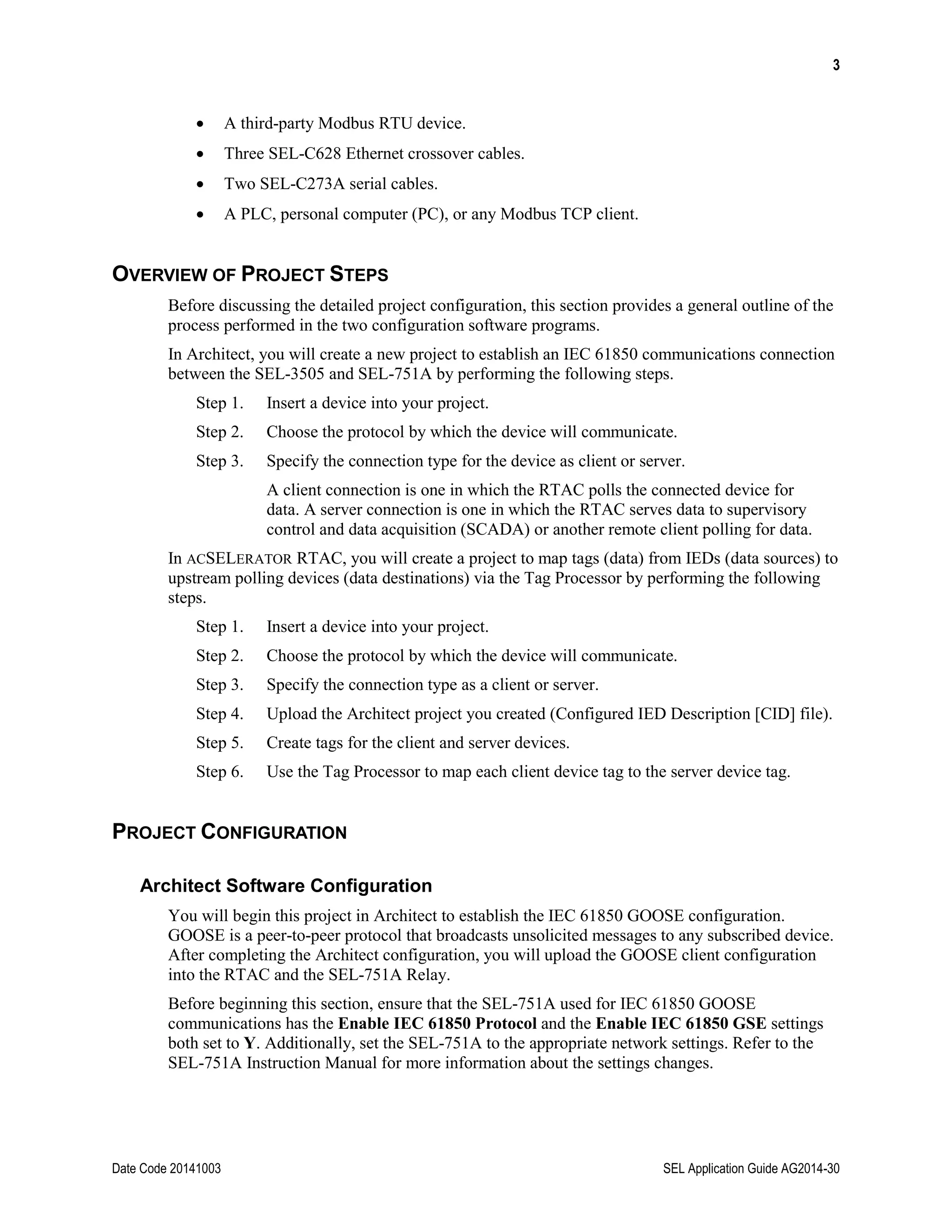SEL Applicaiton Guide | PDF