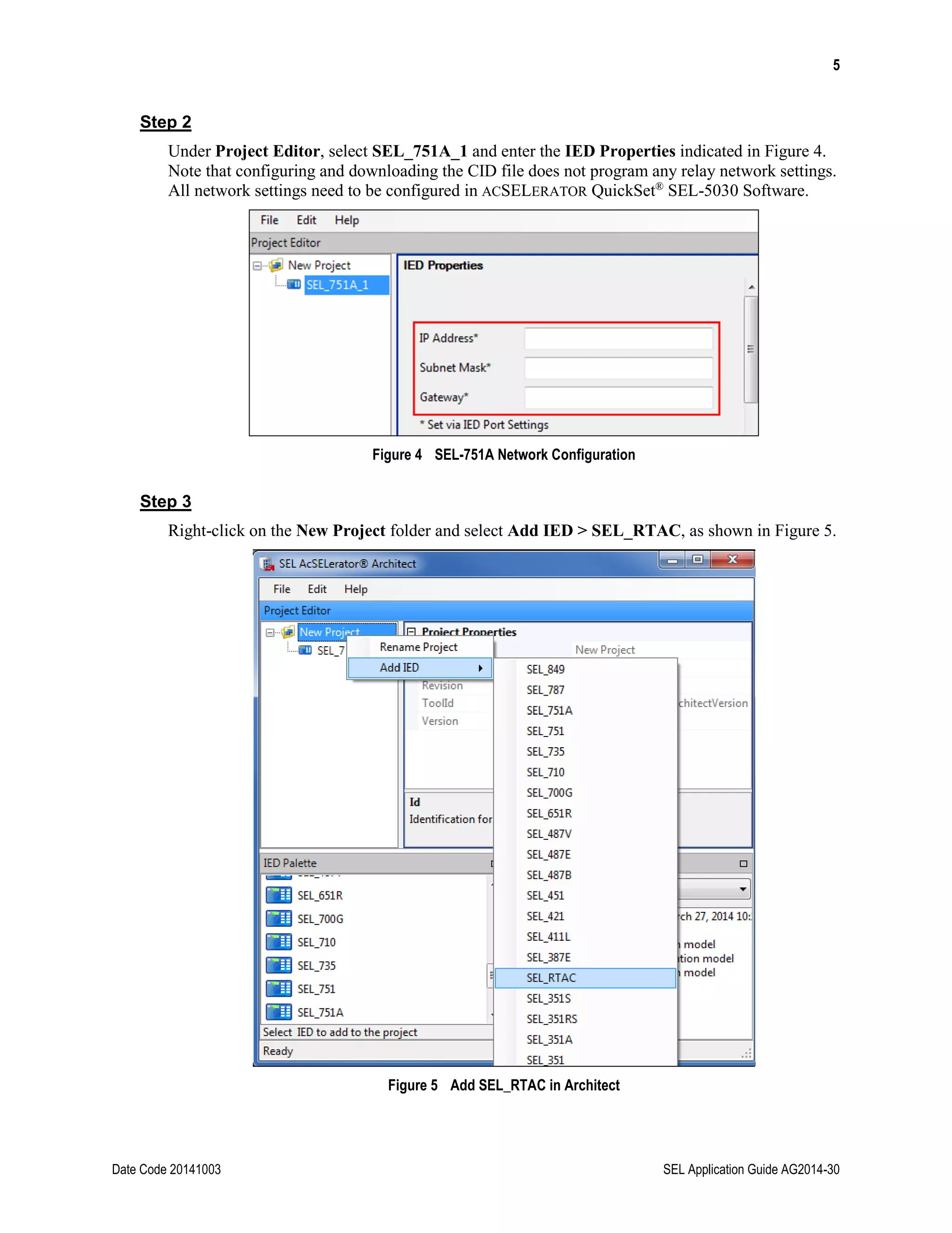 SEL Applicaiton Guide | PDF