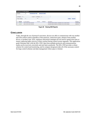 SEL Applicaiton Guide | PDF
