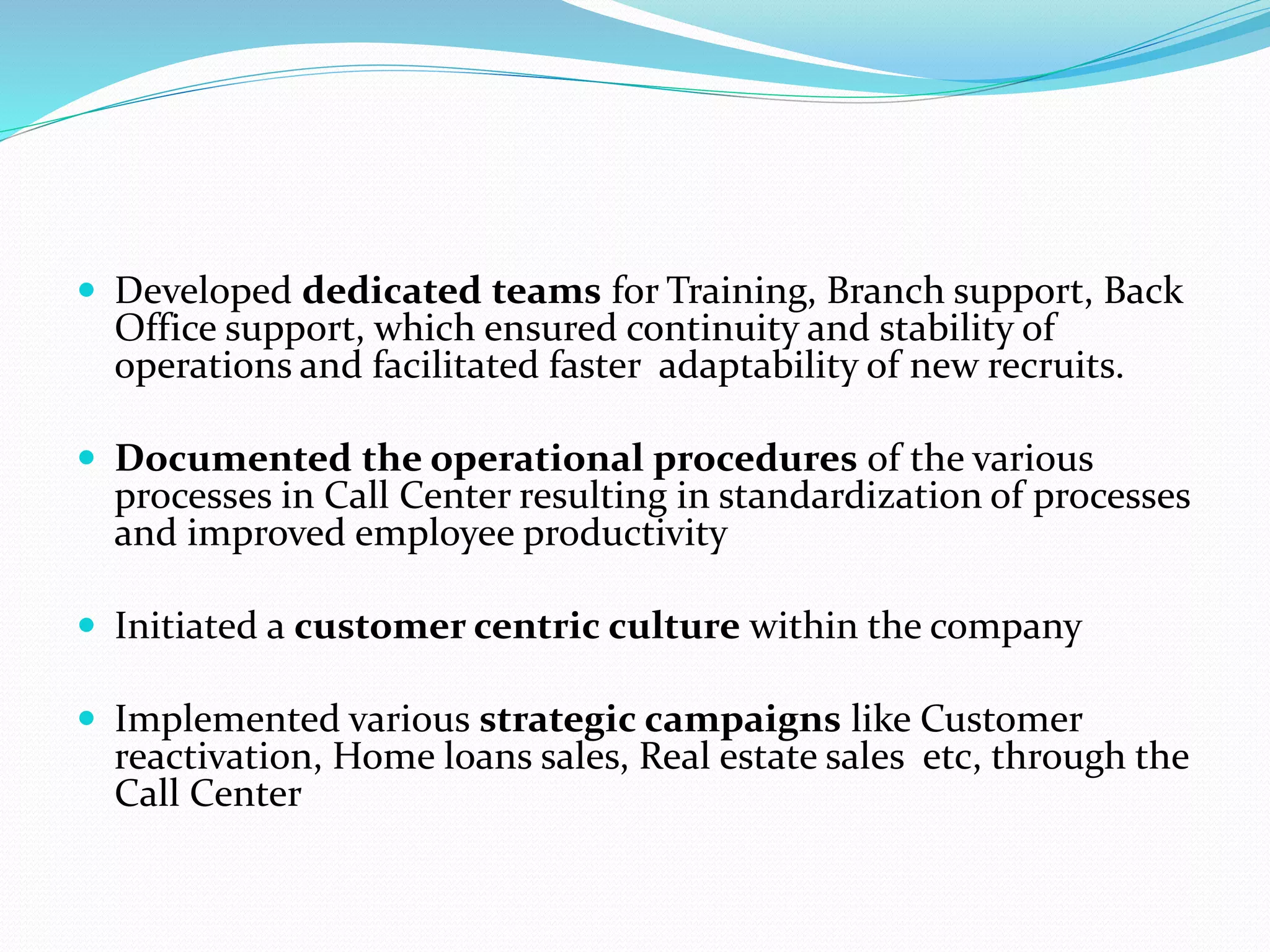 Major Achievements | PPT