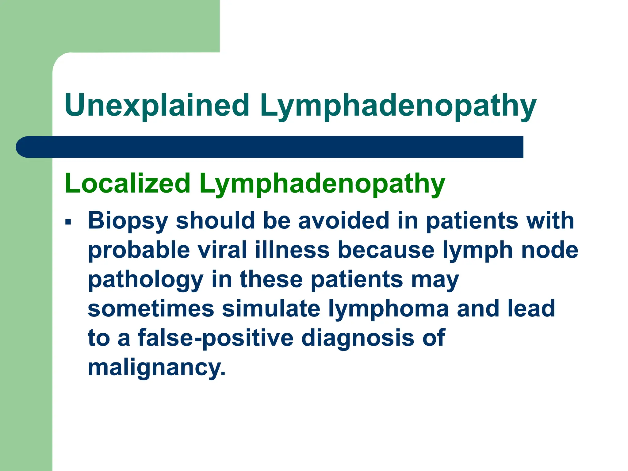 Lymphadenopathy.ppt