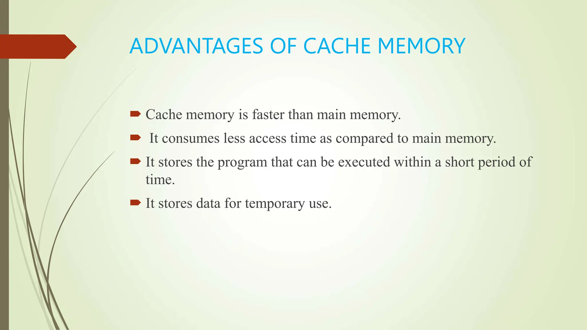 Computer Memory and it types RAM ROM AND CACHE MEMORIES | PPT