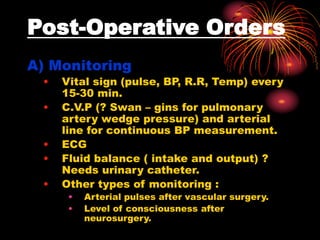 post operative care ppt in detail , can download and learn and share | PPT