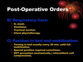 post operative care ppt in detail , can download and learn and share | PPT