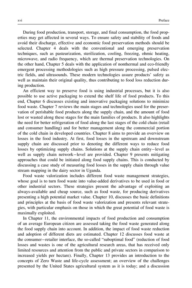 Saving Food : Production, Supply Chain, Food Waste, and Food Consumption Galanakis | PDF