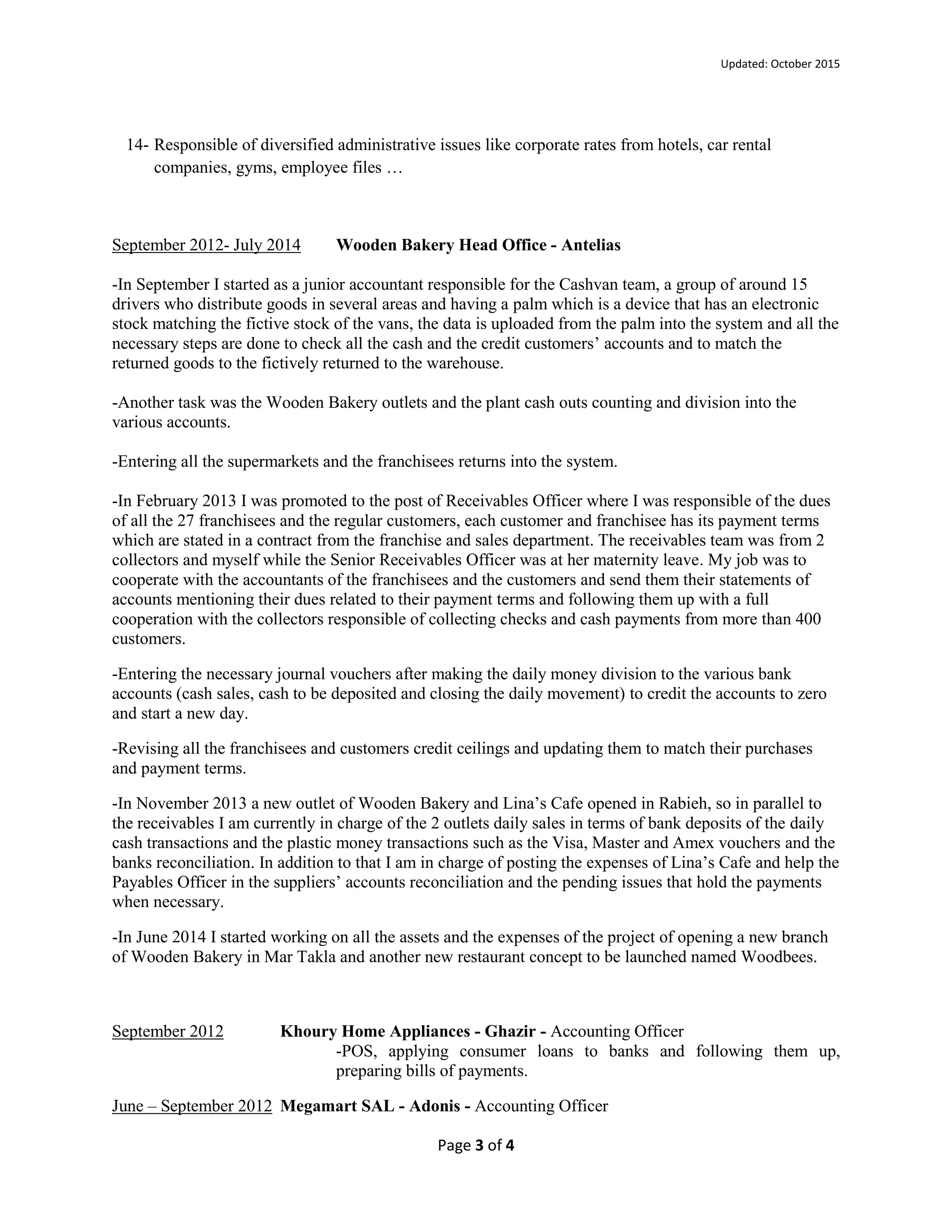 CV - Philip Badran (October, 2015) | PDF