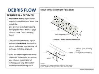 326106200 aliran-debris-dan-lahar | PPTX