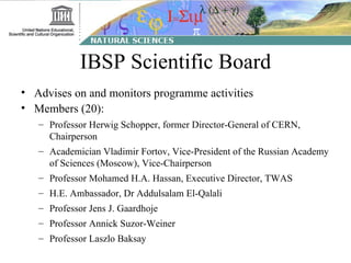 D02L05 M Alarkon - UNESCO IBSP | PPT