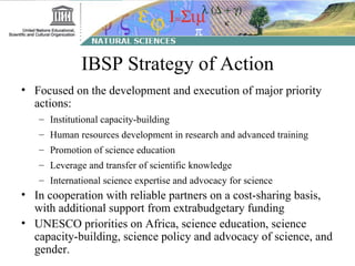 D02L05 M Alarkon - UNESCO IBSP | PPT