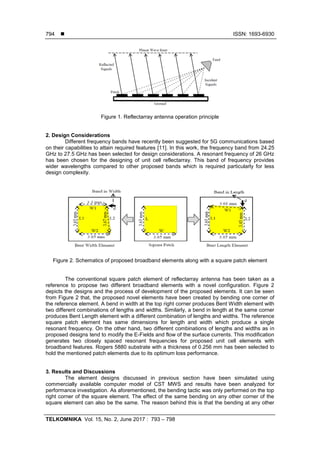 Broadband Resonant Elements for 5G Reflectarray Antenna Design | PDF