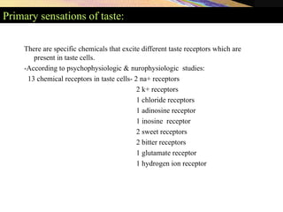 physiology of taste sensation-Taste-Pathway.ppt