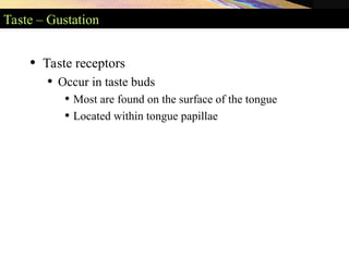 physiology of taste sensation-Taste-Pathway.ppt
