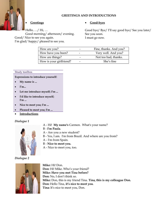 32659 greetings and_introductions (1) | PDF