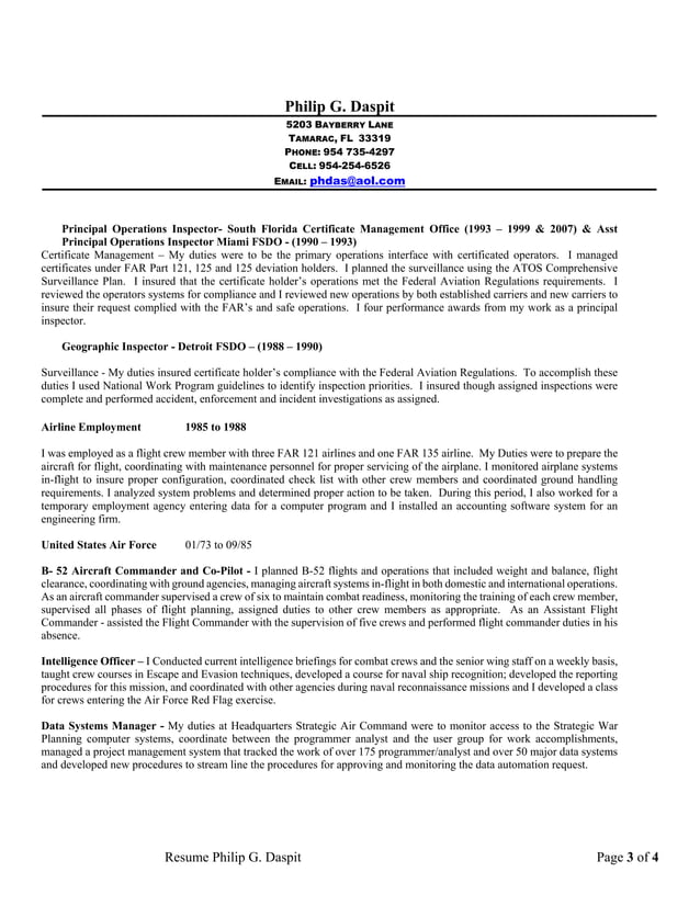 Philip Daspit Resume 12-22-2015 | PDF