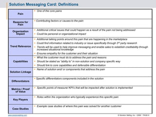 Solution Selling Principles Primer Content | PPT