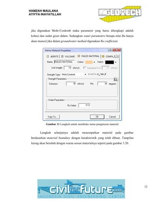 32682570 s-geoteknik-tutorial-rocscience-slide | PDF