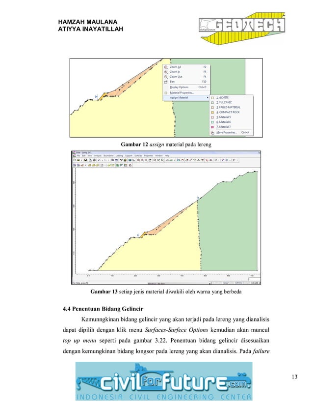 32682570 s-geoteknik-tutorial-rocscience-slide | PDF