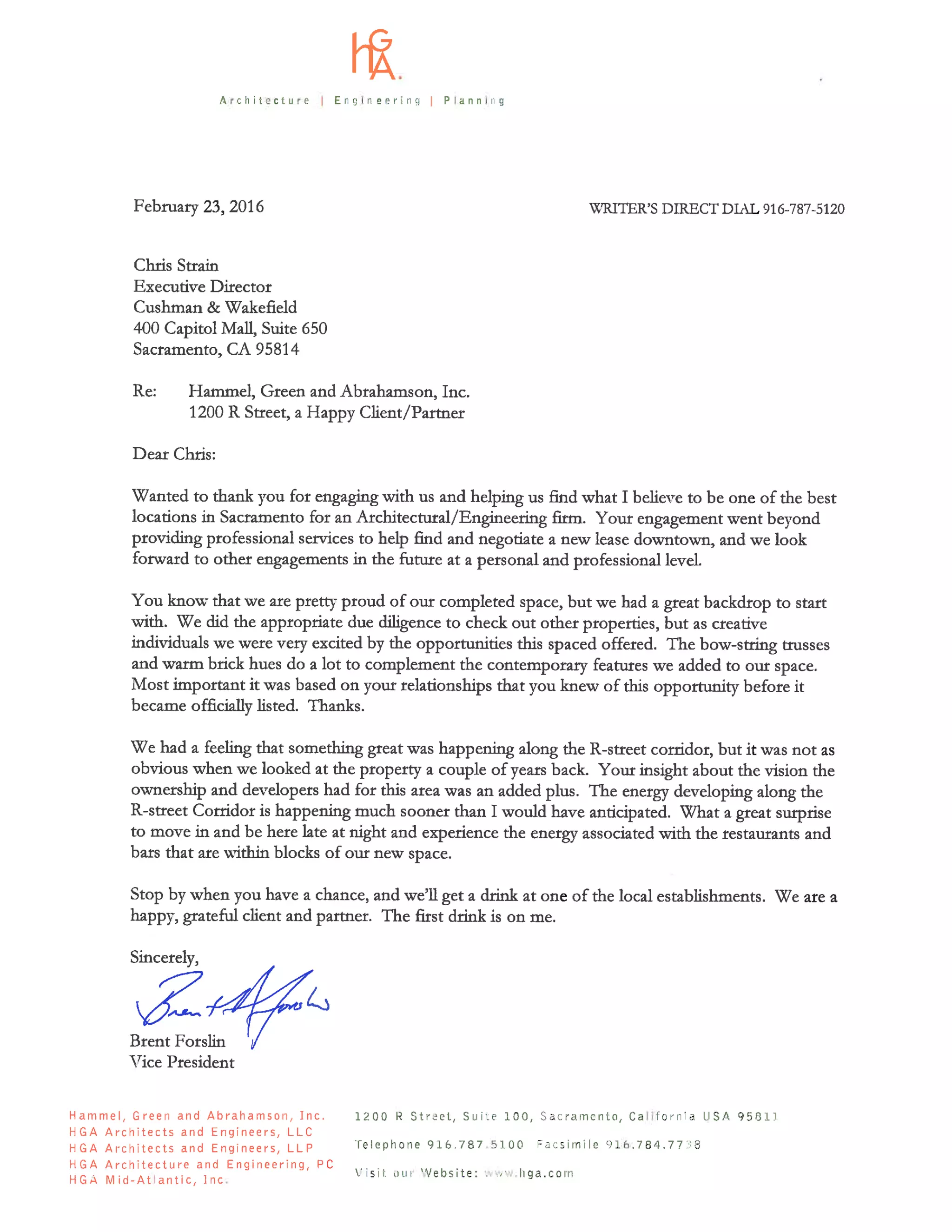 HGA - Letter of Recommendation 2016 | PDF