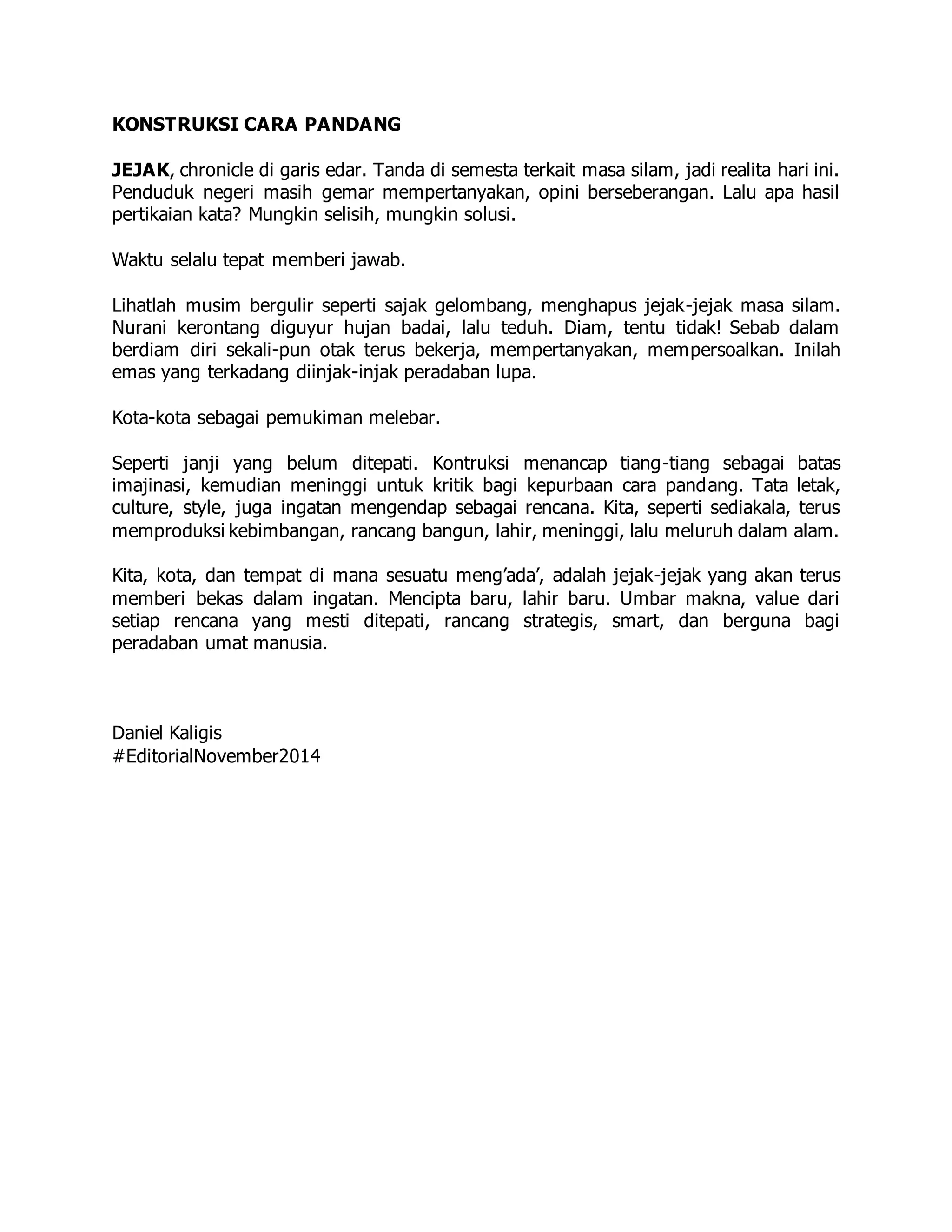 editorial-KONSTRUKSI CARA PANDANG | DOCX