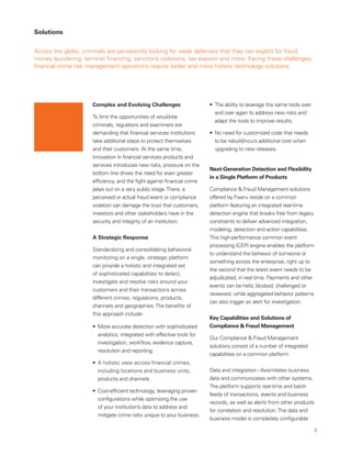 Fiserv FCRM Platform Brochure | PDF