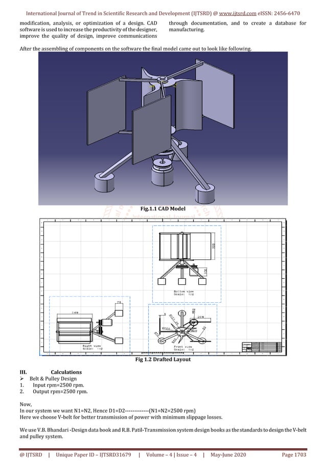 Design and Manufacturing of Vertical Axis Wind Turbine for Power ...
