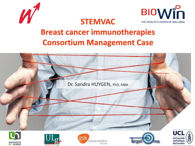 STEMVAC_Consortium management case_Dr. Sandra Huygen | PPT