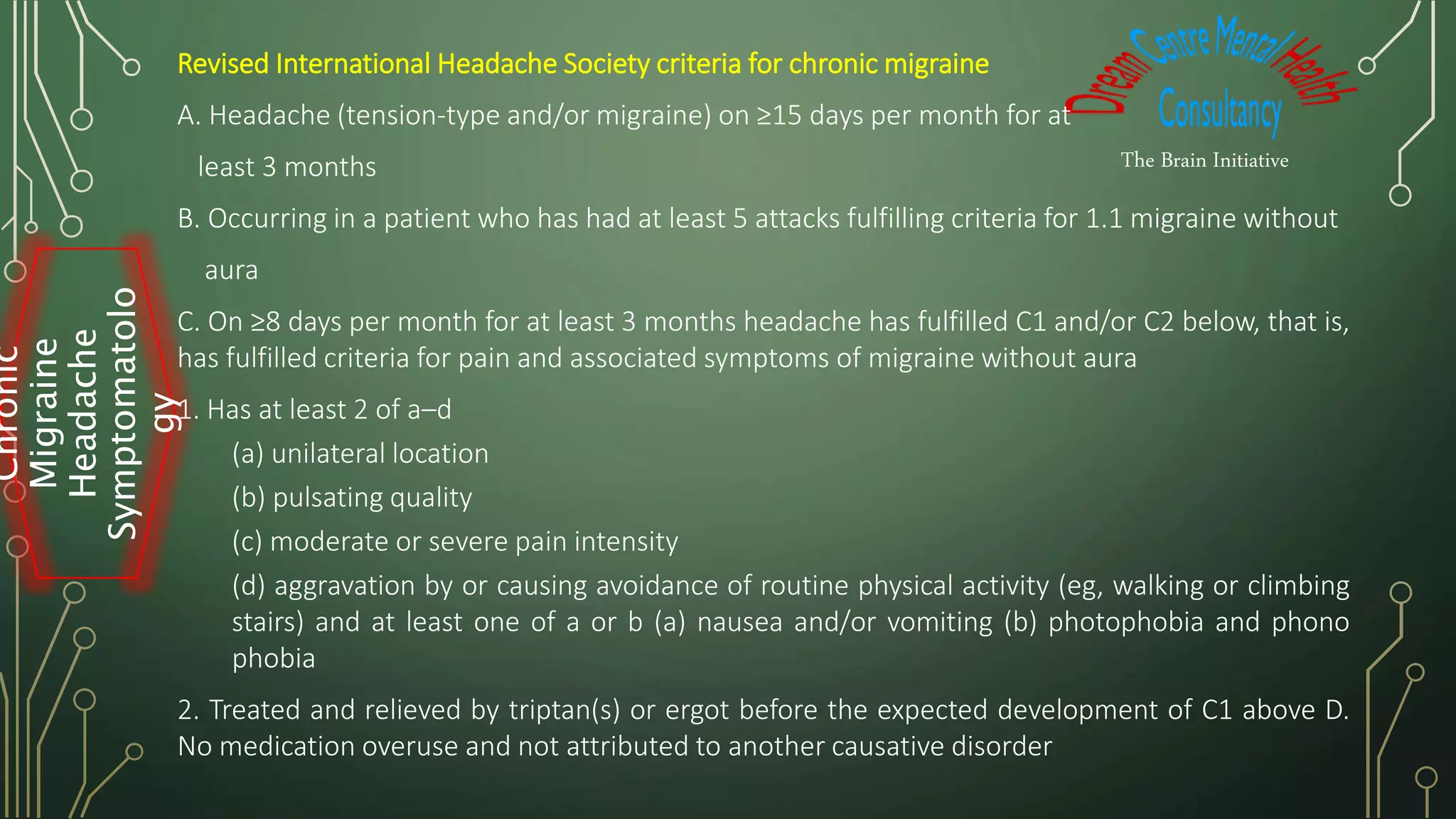 Chronic migraines management | PDF