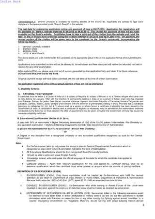 Indian Bank Recruitment 2010 | PDF