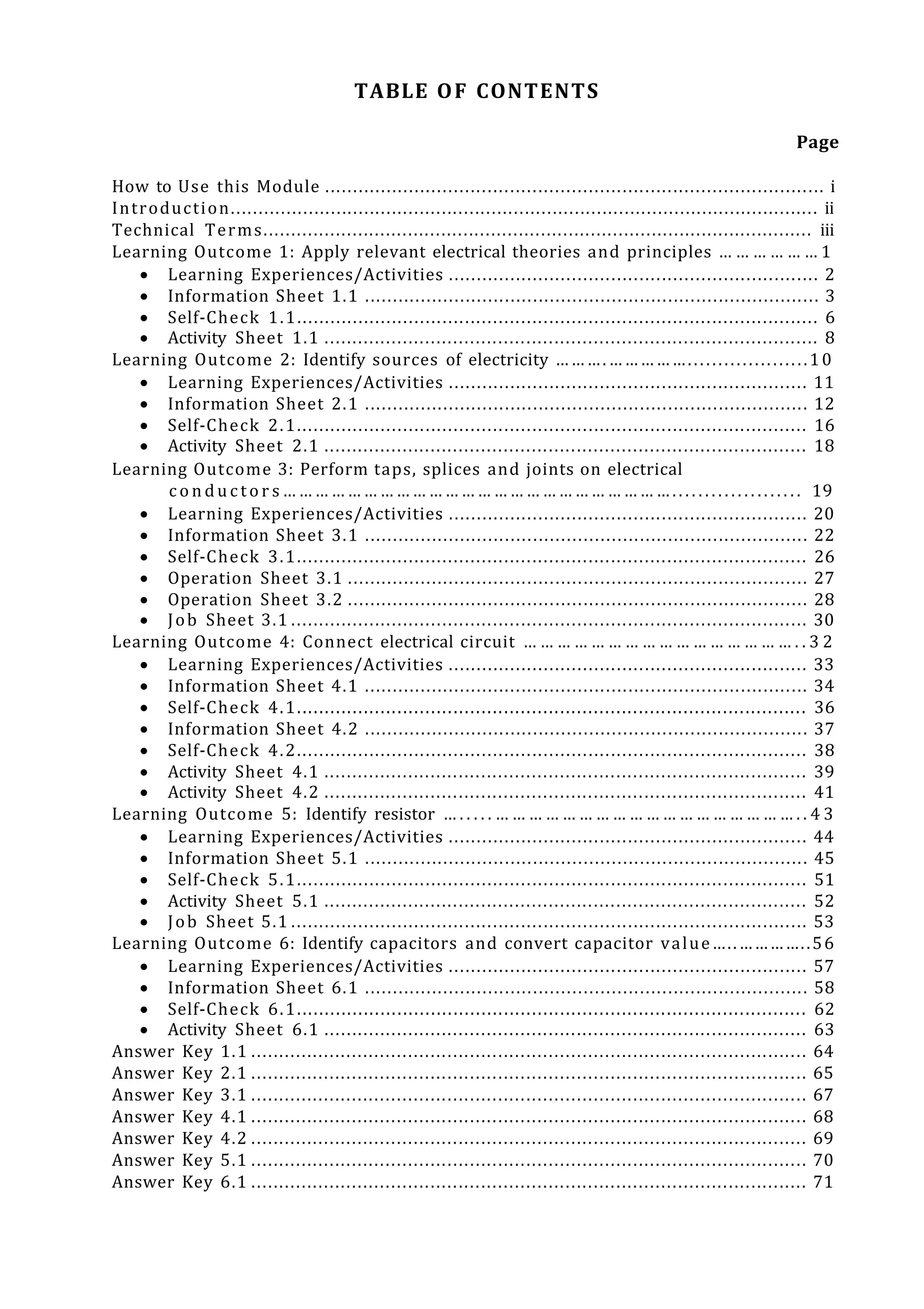 COMPETENCY-BASED LEARNING MATERIAL 1ST YEAR - BUILDING WIRING ...