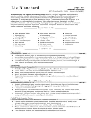 Bobs Cut Liz Blanchard Resume | PDF