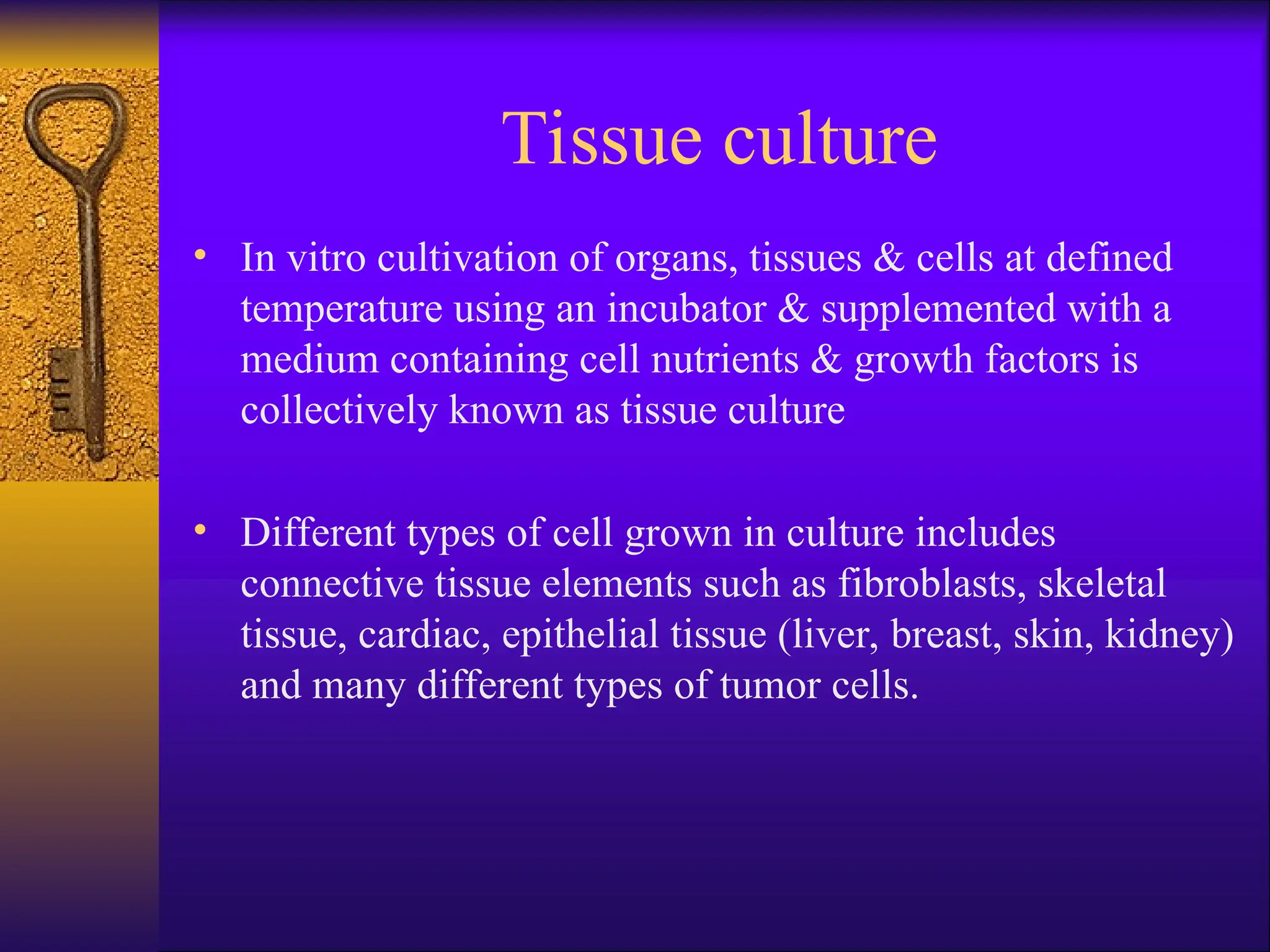 Introduction to Cell Culture in Detail with Diagrams | PPT