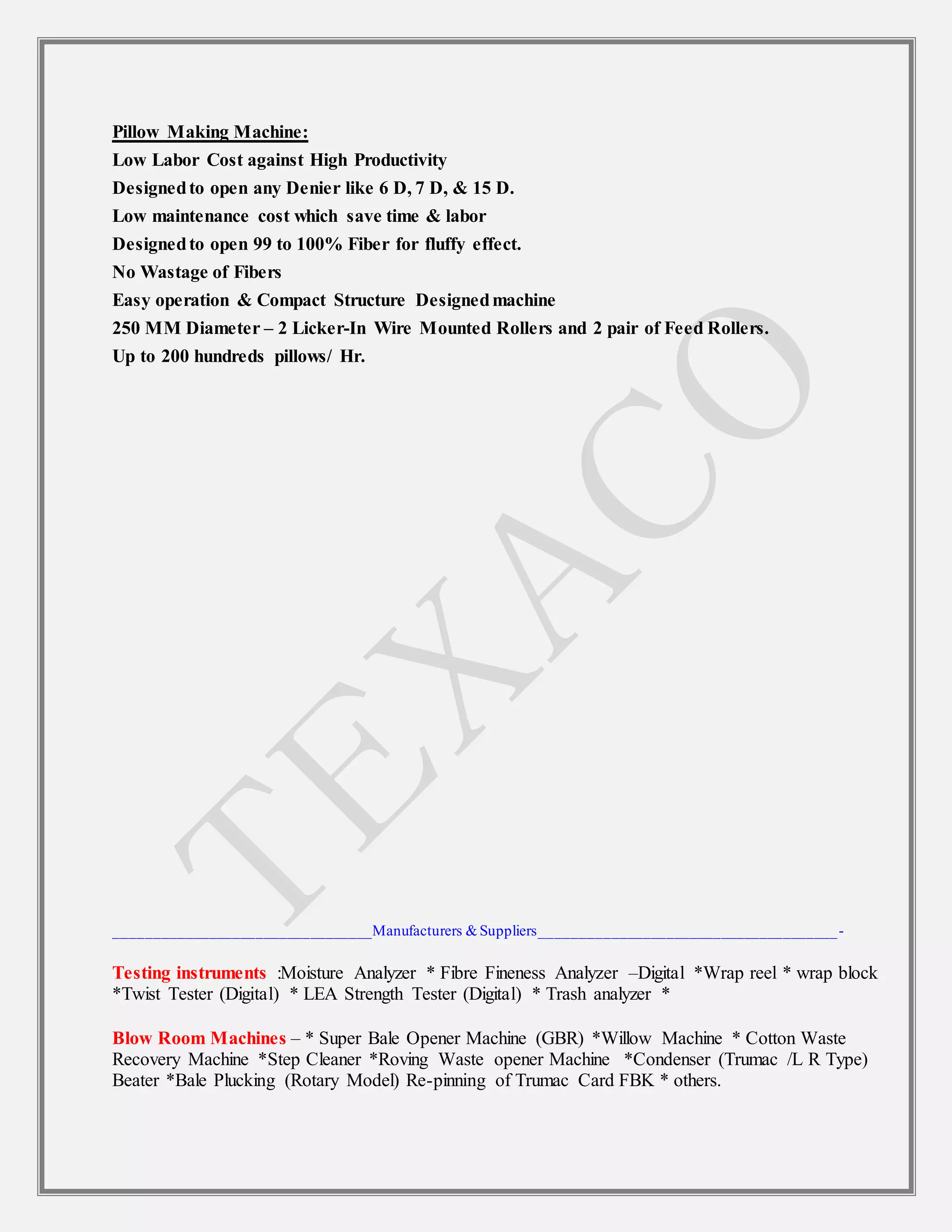 Texaco Pillow Filling Machine PDF texaco-pillow-filling-machine-pdf