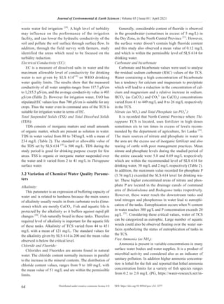 Cascade Tank Water Quality Management: A Case Study in Thirappane Tank ...