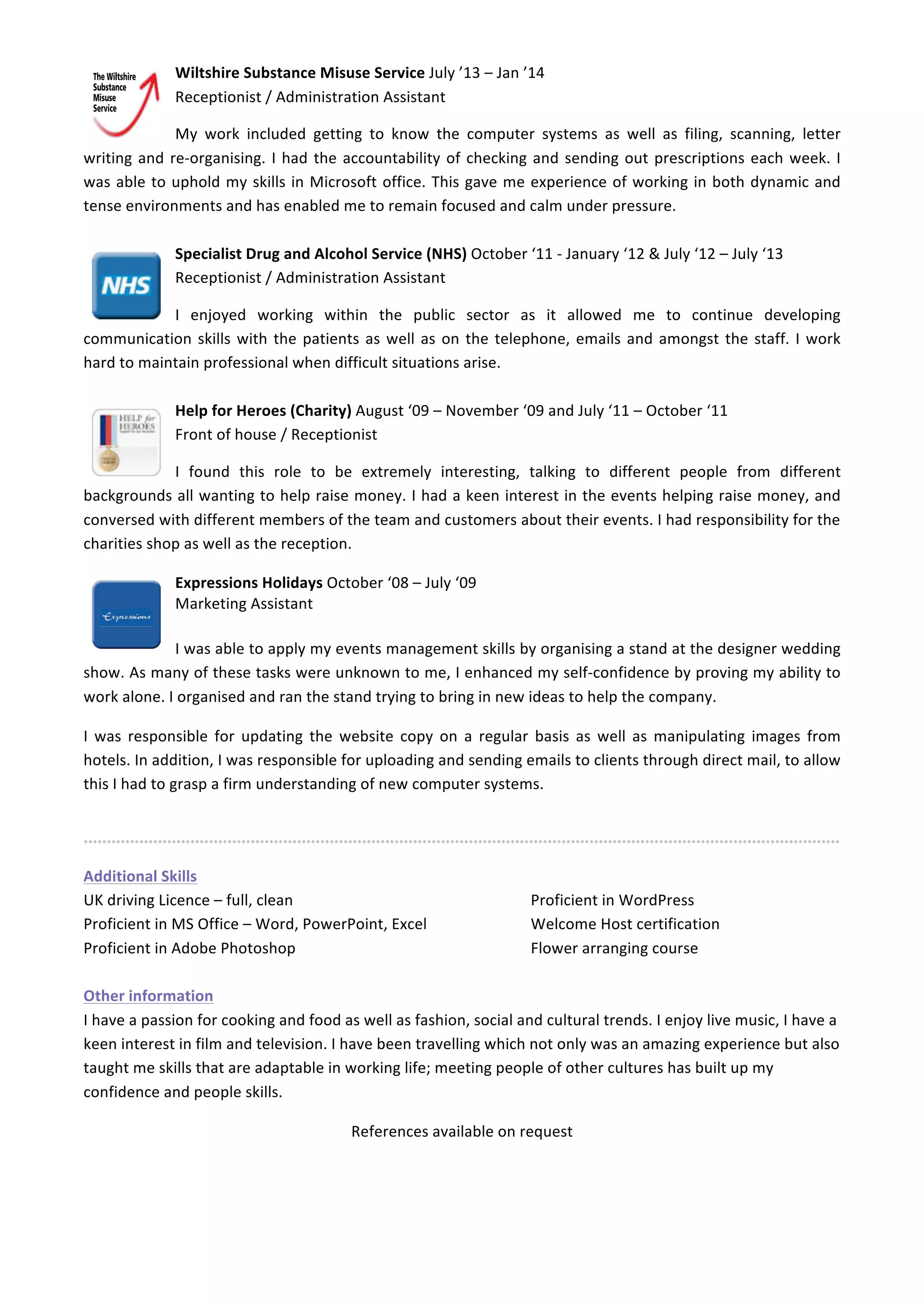 Roxanne Kerr CV 2 | PDF