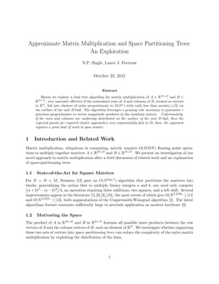 matrixMultiplication | PDF