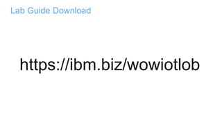 World of Watson - Integrating IBM Watson IOT Platform and IBM Blockchain | PPT