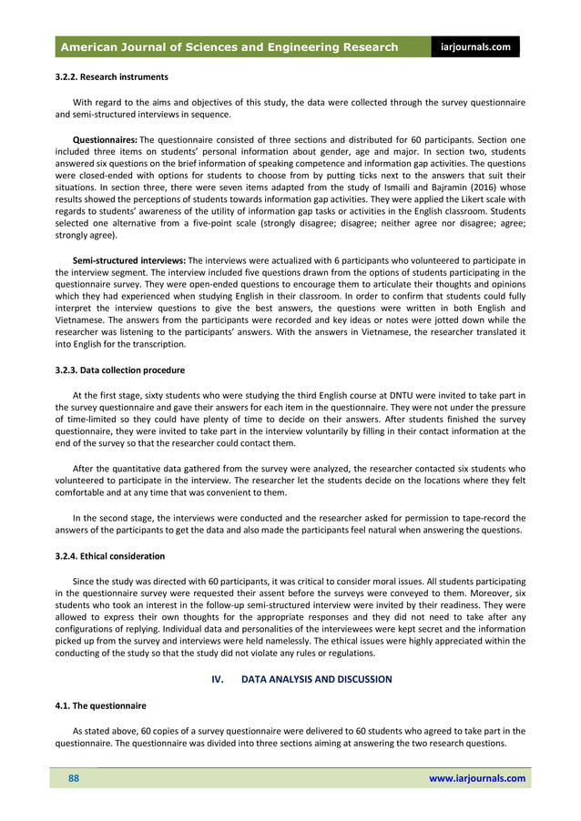 Using Information Gap Activities in Promoting Speaking Skills for Elementary Level Students at ...