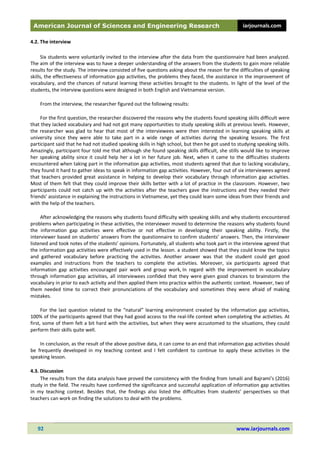 Using Information Gap Activities in Promoting Speaking Skills for ...