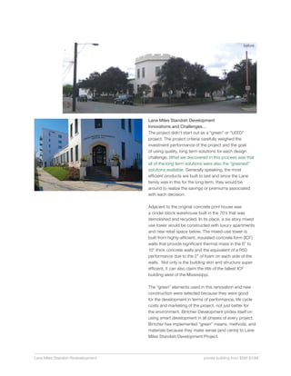 Lane Miles Standish Redevelopment Top Project 2008 | PDF