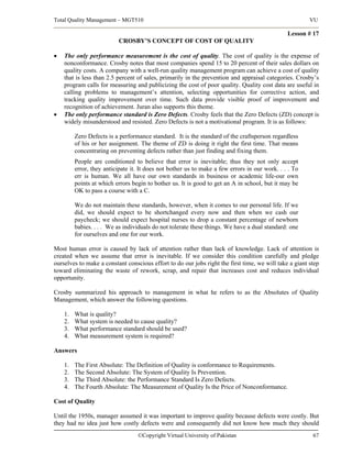 32876995 total-quality-management-notes | PDF