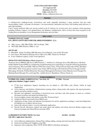 Elisa- Resume v1 | DOCX