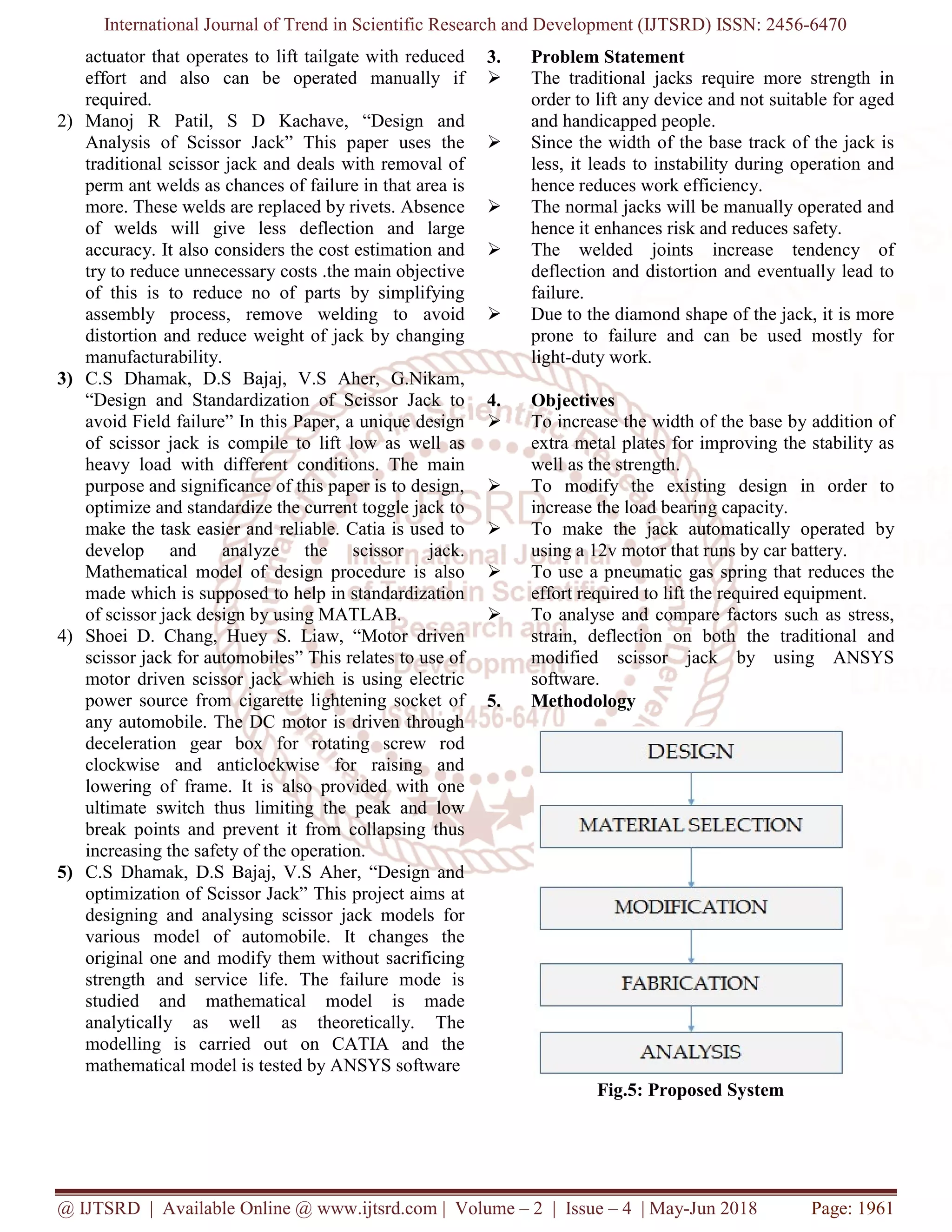 Analysis and Modification of Scissor Jack | PDF
