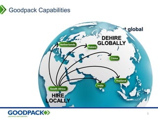 GoodPack_Marketing Deck_AMP for customer visit- USA -W. Wong | PDF