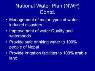 329. Khadka, Strategic Environment Assessment of National Water Plan of ...