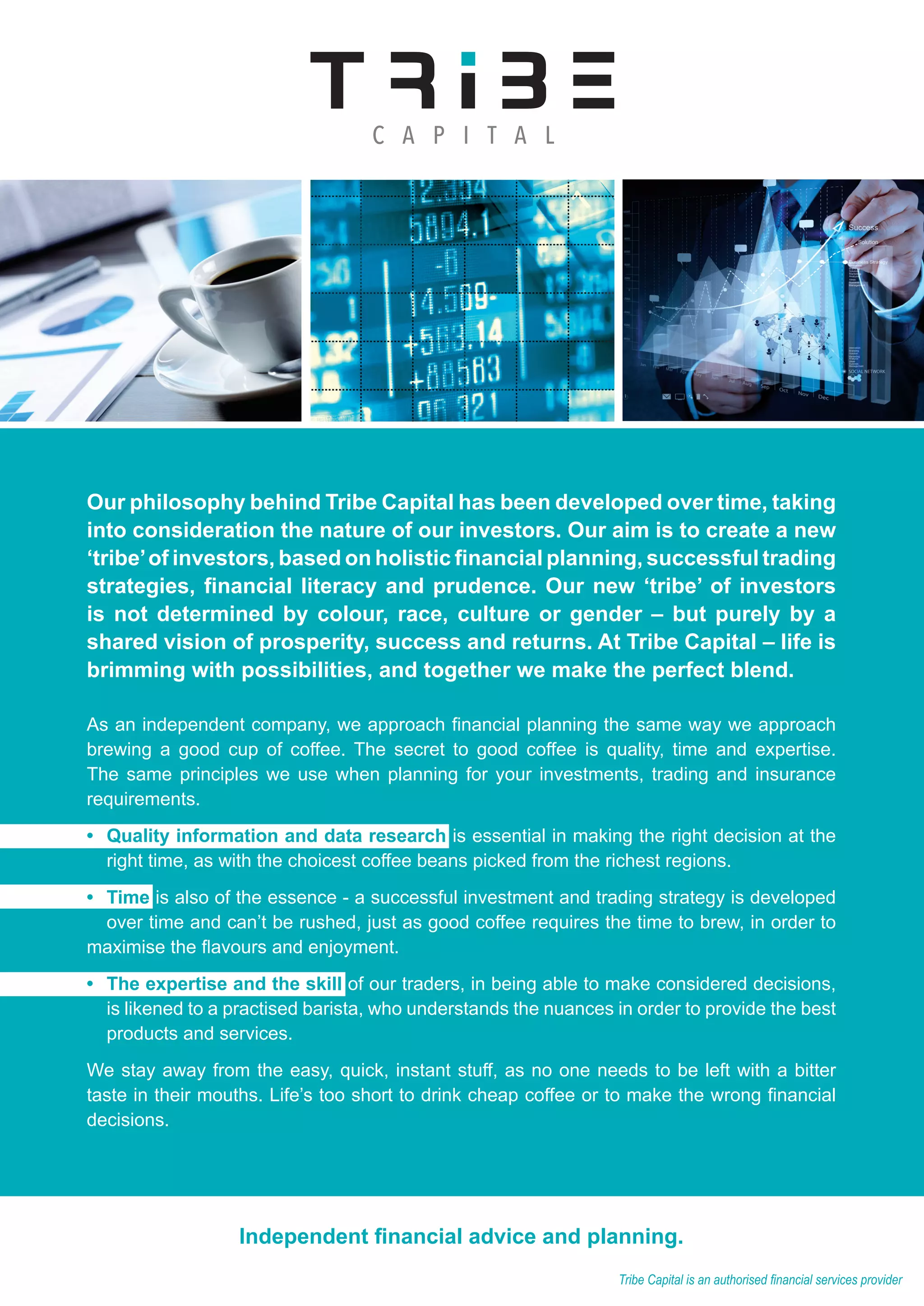 Tribe Brochure_2016 | PDF | Business Banking & Finance | Business