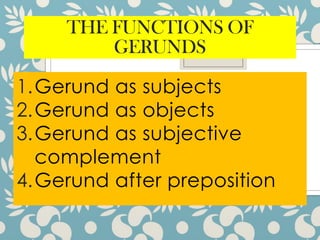 329237914-Gerund-Ppt fix for high school | PPT
