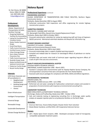 Helena Byard resume - nl | PDF