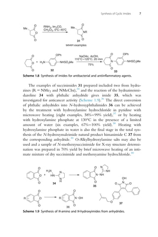 Imides : medicinal, agricultural, synthetic applications and natural ...